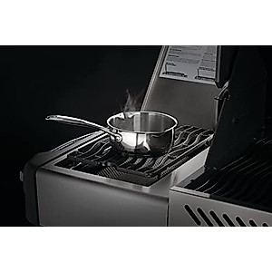 Napoleon 70046 Stainless Steel 2-Piece Sauce Pan Set Grill Accessory