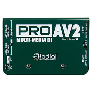 Radial Engineering ProAV2 Stereo Direct Box