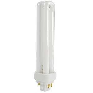 LEDVANCE Sylvania 20673 Compact Fluorescent 4 Pin Double Tube 3500K, 26-watt, 1 Count (Pack of 1)