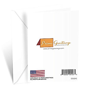 Happy Birthday Card For Son-In-Law | Made in America | Eco-Friendly | Thick Card Stock with Premium Envelope 5in x 7.75in | Packaged in Protective Mailer | Prime Greetings