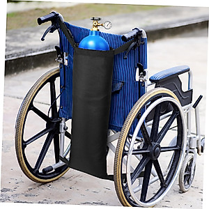 Operitacx Oxygen Cylinder Pannier Bag Storage Bag Buggy Bag Purse Storage Bag Respiratory Aids Oxygen Cylinder Holder Medical Oxygen Backpack Oxygen Storage Bag Fabric Travel Buckle Tank