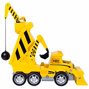 Paw Patrol, Ultimate Rescue Construction Truck with Lights, Sound and Mini Vehicle, for Ages 3 and Up