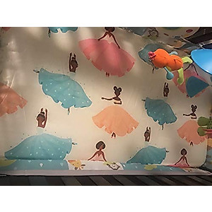 Beddings Place Satin Crib Fitted Sheet for Baby, Toddler Bed, daybed to retain Hair Moisture Size (Standard Crib Sheet, Ballerina)