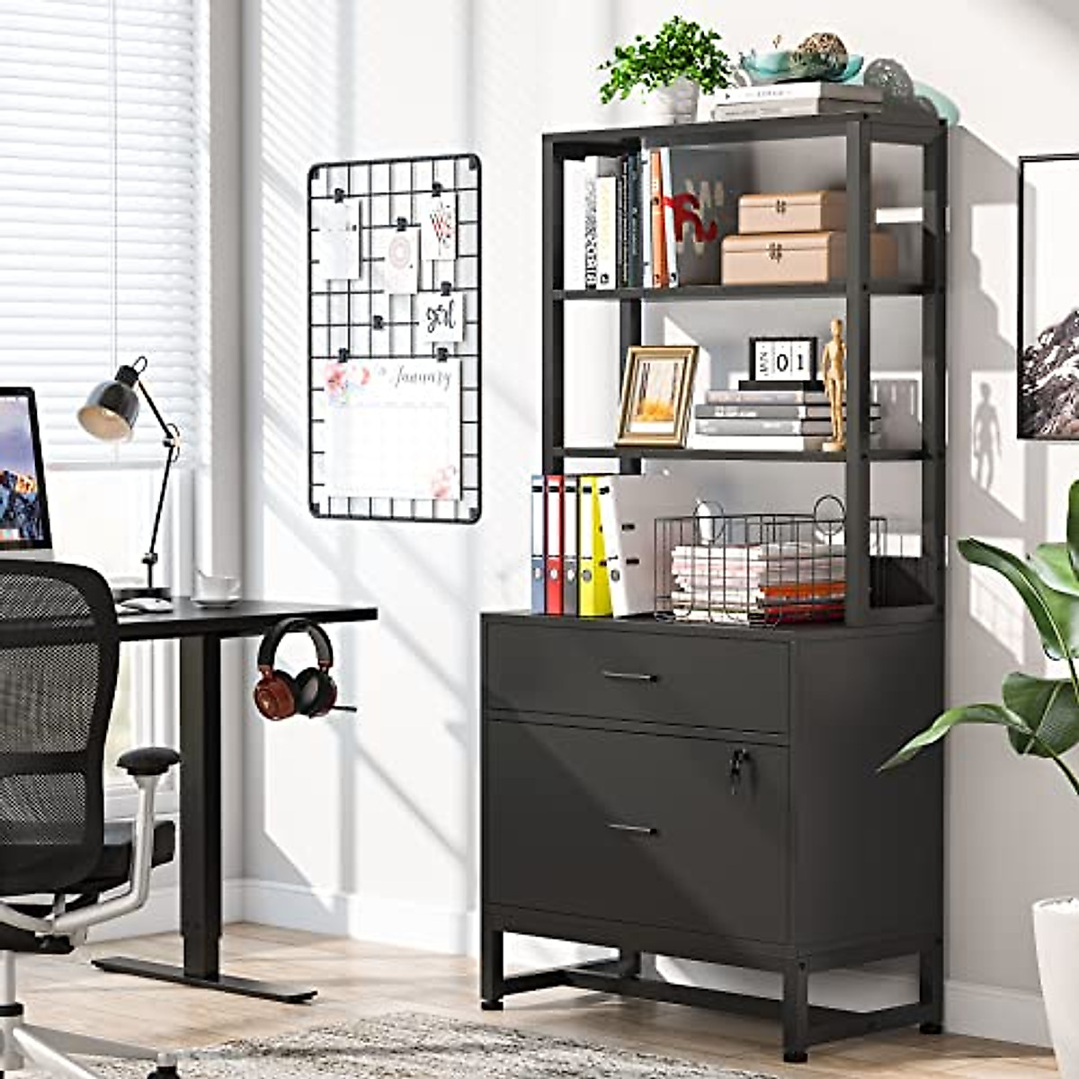 LITTLE TREE 2 Drawers Vertical Office File Cabinet