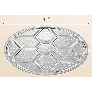 HapWay 2 Pack 11” Pressure Cooker Canner Rack Stainless Steel Canning Racks for Pressure Canner - - Compatible with Presto, All-American and More