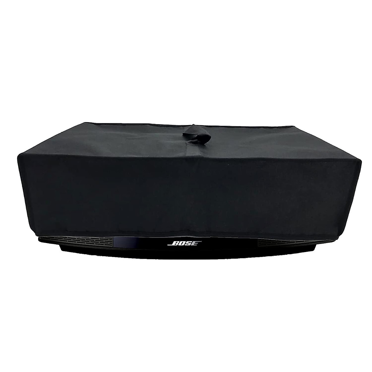Wanty Black Antistatic Water-Proof Dust-Proof Nylon Fabric Printer Cover Case Protector for Bose Wave Music System IV