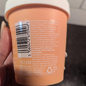 Umberto Giannini Grow Long Hair Growth Scrub Treatment - Vegan & Cruelty Free Grow Scrub Scalp Exfoliator with Caffeine-Gro Complex