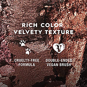 URBAN DECAY Naked3 Eyeshadow Palette, 12 Versatile Rosy Neutral Shades for Every Day - Ultra-Blendable, Rich Colors with Velvety Texture - Set Includes Mirror & Double-Ended Makeup Brush