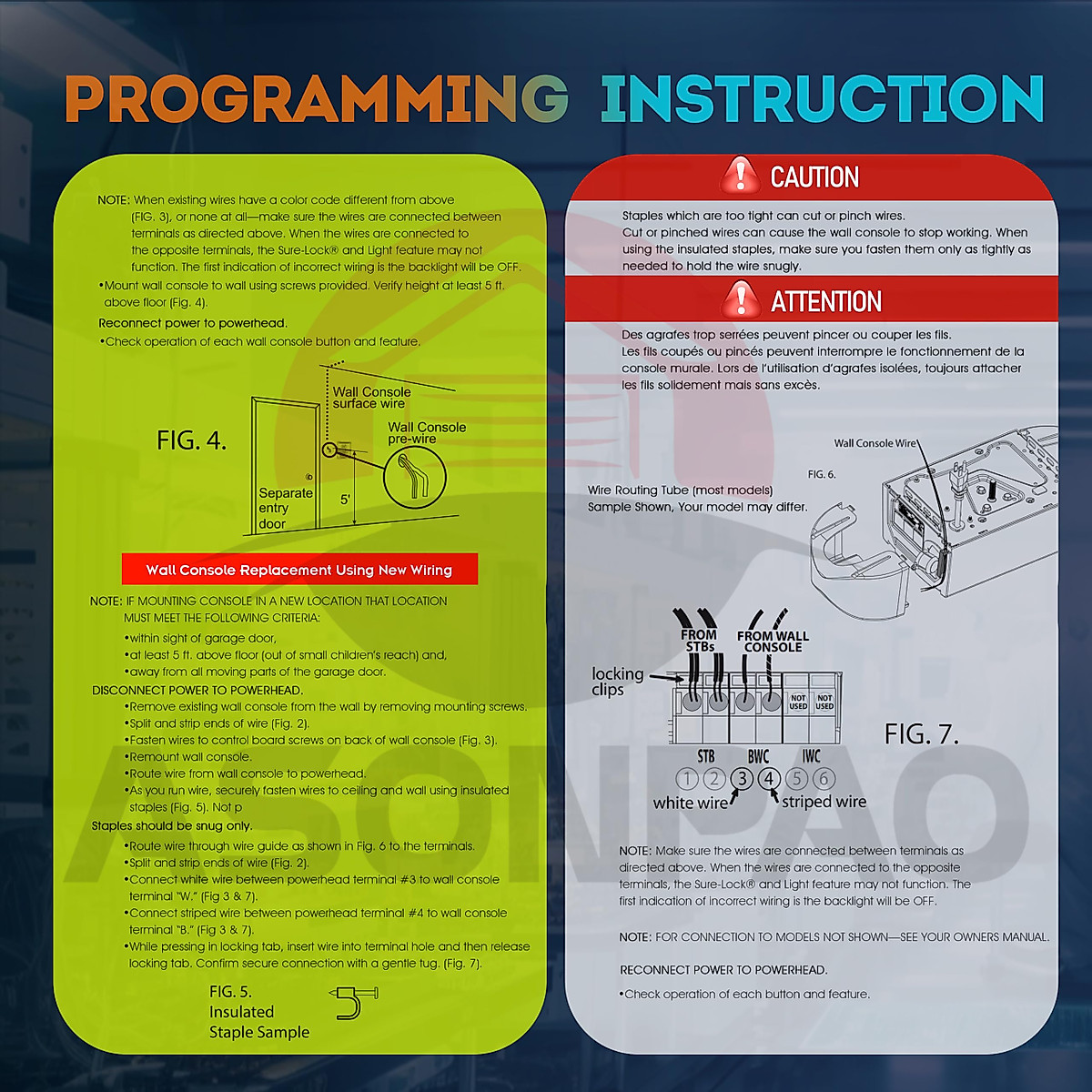 39165R GBWCSL2-BX Series II Wall Console for Genie Garage Door Opener(1Pack) 3-Year-Warranty