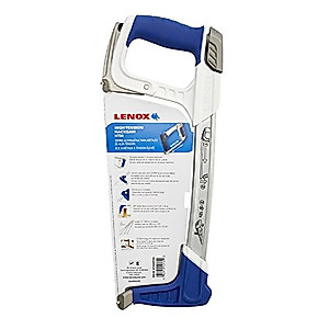 LENOX Tools High-Tension Hacksaw, 12-inch (12132HT50), Blue