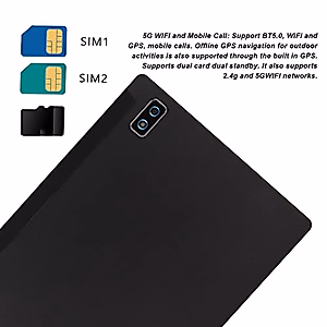 Tablet PC, Tablet 5G WiFi 8G RAM 256G ROM for Travel for Home (US Plug)