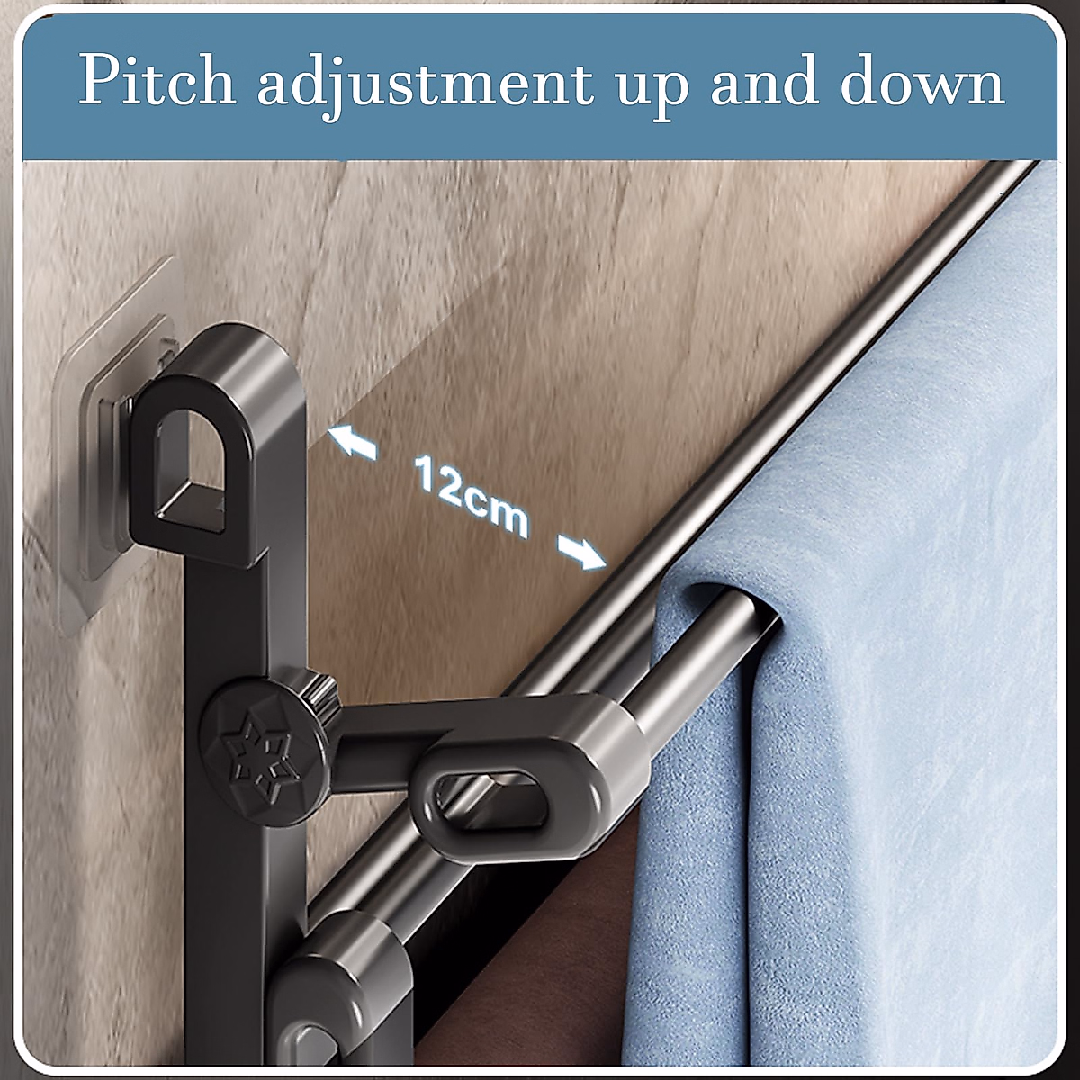 Zauctpy rv Shoe Storage,Wall-Mounted Shoe Rack, 2 Tier Hanging Shoe Organizer, Metal Shoe Storage Shelf for 4 Pairs of Shoes, Space-Saving &Easy to Assemble, Entryway, Black