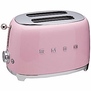 Smeg 2-Slice Toaster-Pink