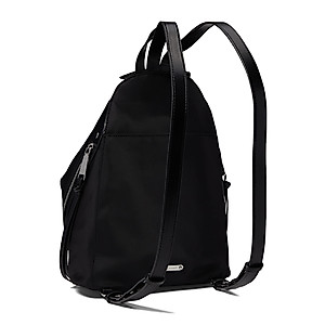 Rebecca Minkoff Nylon Medium Zip Julian Backpack, Black