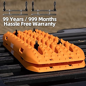 ALL-TOP Recovery Board Mount Kits, Universal Brackets for Traction Tracks, Adjustable DIY Installtion Sets to Roof Racks, Crossbars & Cargo Basket