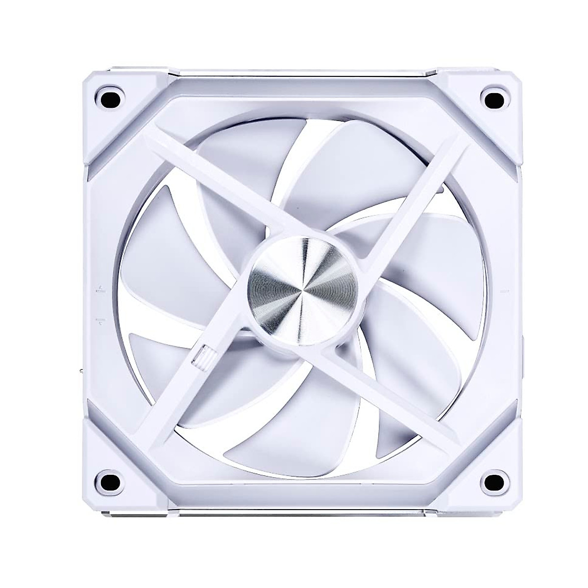 Lian Li UNI Fan SL V2 RGB Revolutionized Daisy-Chain ARGB Fan 120mm Single Pack White SL120V2-1W