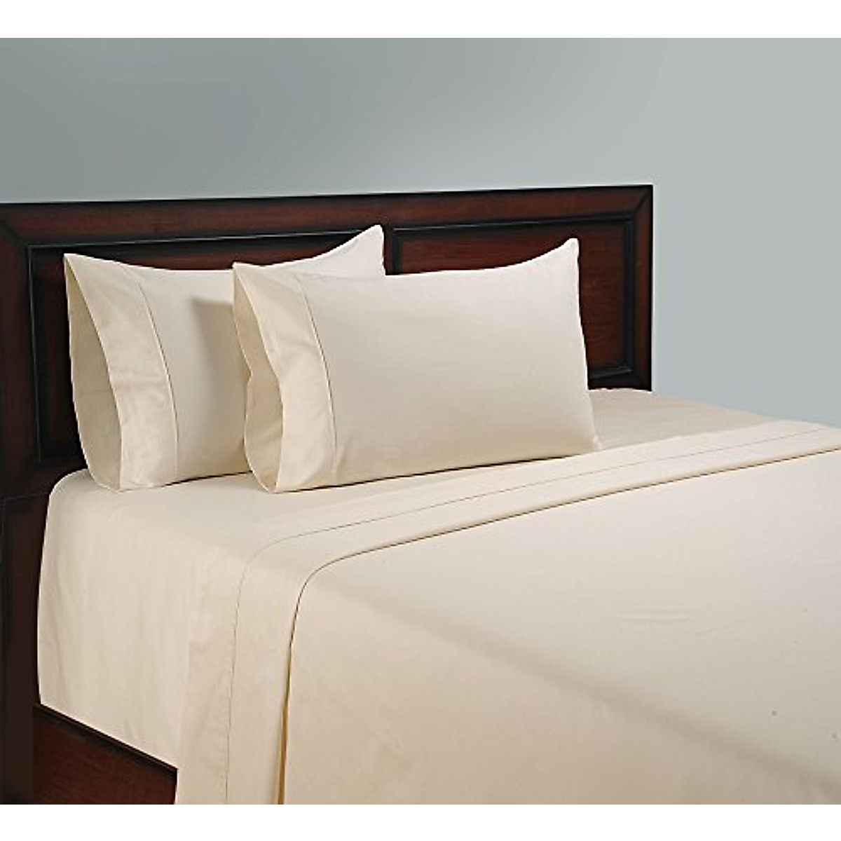 Knit Jersey 100% Cotton 3 PC Twin XL Sheet Set Soft and Comfy - Twin Extra Long, 15" Deep Pocket, 39" x 80" Great for Dorm Room, Hospital and Split King Dual Adjustable Beds - Beige