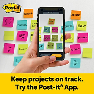 Post-it Easel Pad, 20 in x 23 in, White, 20 Sheets/Pad, 2 Pads/Pk, Mounts to surfaces with Command Strips included (566)