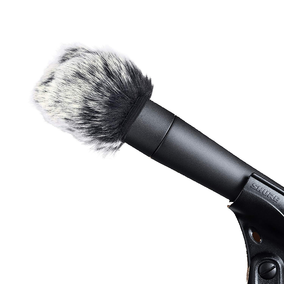 SUNMON Microphone Furry Windscreen Compatible with Shure A2WS,Muff Windshield Windjammer Deadcat for SM57 and 545 Series