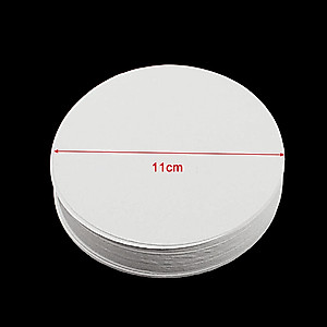 uxcell 100pcs 4.3" Dia Discs Medium Flow Rate 102 Qualitative Filter Paper