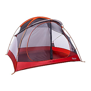 Marmot Midpines 6-Person Tent | Weather-Resistant and Durable, Orange Spice/Arona