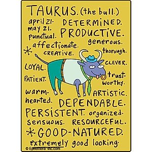 Taurus nice Clayboys - RECTANGLE MAGNET