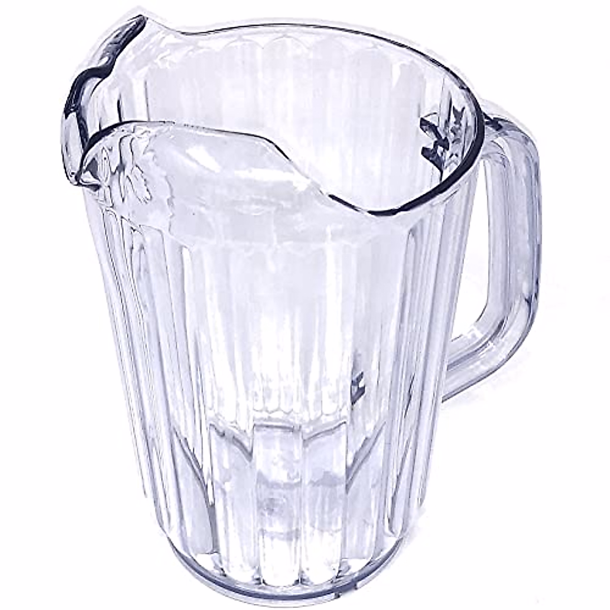 Choice 32 oz. Clear SAN Plastic Water Pitcher, BPA free