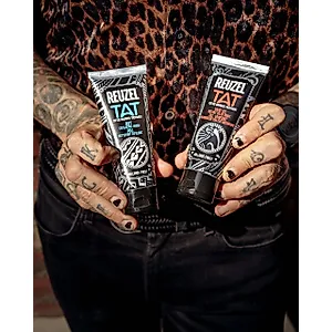 REUZEL Vivid Gel, Color Enhancement Revives Tattoos, Moisturizes, Soothes, Vegan Formula and Natural Ingredients, Petroleum Free, 3.38 oz