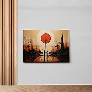 Majestic Black Stallion Galloping In The Clouds, Black Horse On Salt Flats, Canvas Print, Black Horse Print, Black Horse Wall Art