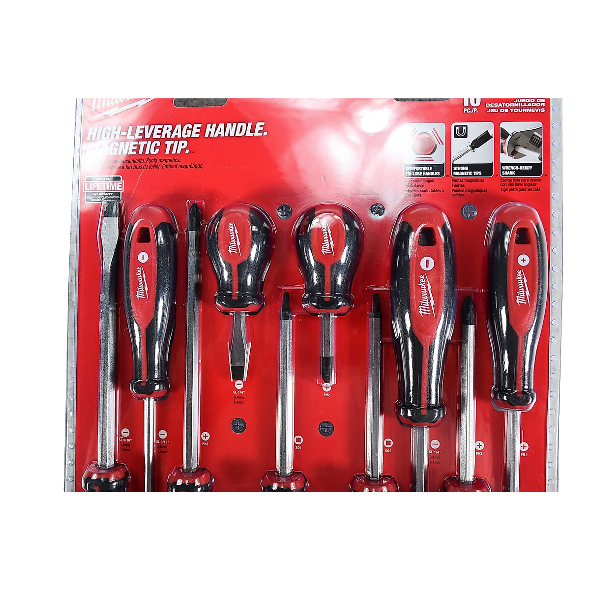 Milwaukee 48-22-2710 10 Piece Screwdriver Set