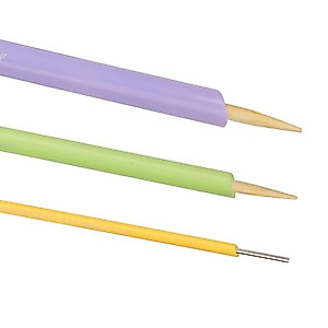 3pcs Quick Turn Fabric Set, 3 Sizes Quick Turn Fabric Tube Turning Tool Multifunctional Fast Turn Tube Turners for Sewing Turning Tool for Crafts DIY Handmade Knitting Accessories