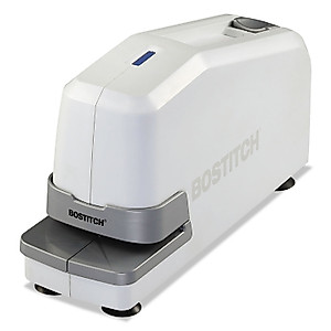 Bostitch Office Impulse 30 Sheet Electric Stapler - Heavy Duty, No-Jam with Trusted Warranty Guaranteed by Bostitch, White (02011)