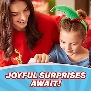 Soft Peppermint Candy Puff Christmas Mints - 2 Pounds Approx 175 Pieces - Mints Individually Wrapped Christmas Candy