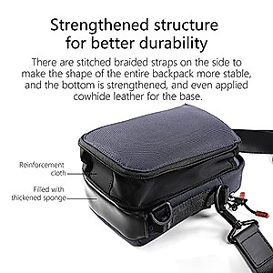 Linsoul DDHIFI C2023 HiFi Carrying Case for Audiophiles, All-in-one Multifunctional Backpack for DAP, DAC, Bluetooth Amp and IEMs