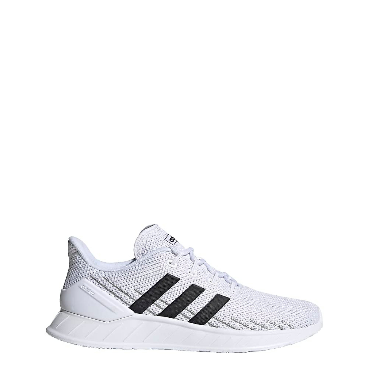 adidas Men's Questar Flow Nxt Running Shoe, White/Black/Grey, 10.5