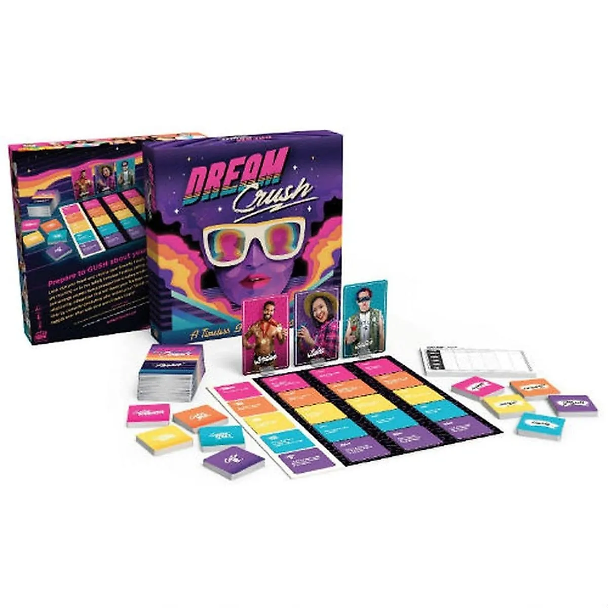 Mondo Games MNGDC001 Dream Crush Party Card Game, Multicolor