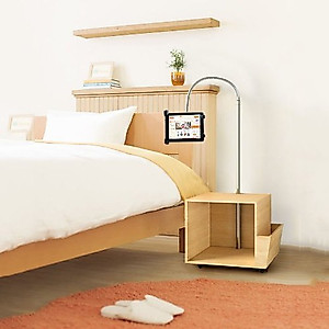 Furinno Hidup Space Saver Bookcase with MID Built-in Tablet Holder Stand