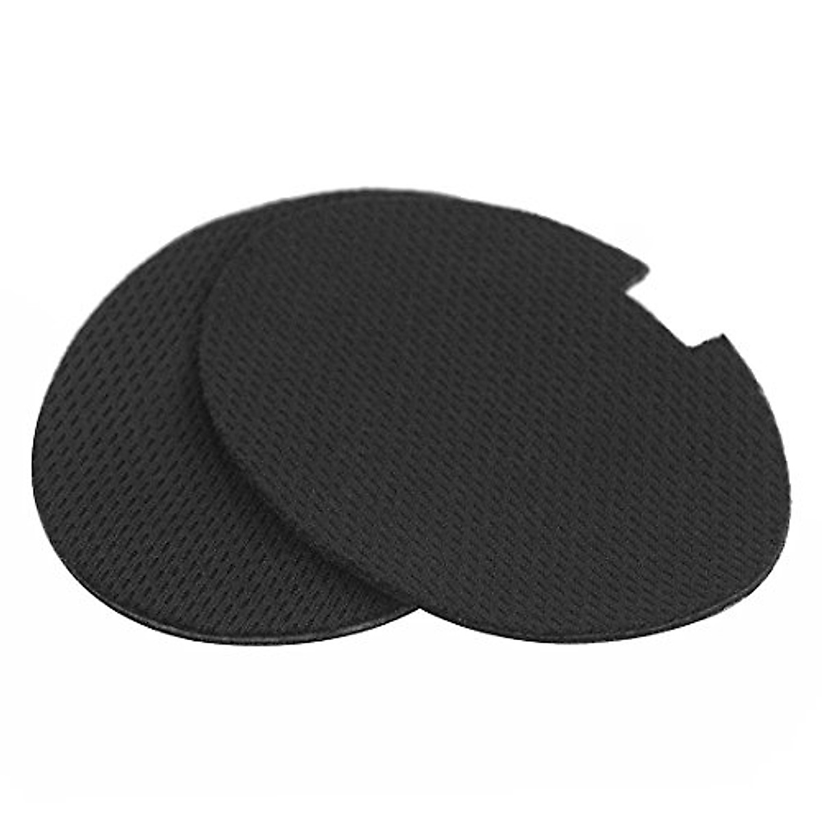 Geekria QuickFit Protein Leather Replacement Ear Pads for Bose QuietComfort 15, QC15, QC2 Headphones Earpads, Headset Ear Cushion Repair Parts (Black)