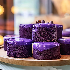 Jans Sweet Cow - Ube Flavored Sweetened Condensed Creamer - Purple Colored Sweet Potato Creamer for Baking Cooking Dessert 13.40 oz per pack (Ube, Pack of 2)