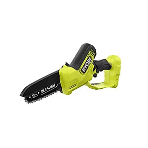 RYOBI ONE+ HP 18V Brushless 6 in. Compact Pruning Mini Chainsaw Kit with Battery and Charger (Bulk Packaged)