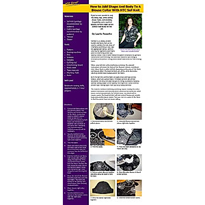 Superpunch White Fusible Knit Interfacing, Sof-Knit Fabric Interlining Woven- 60’’Wide HTC1725-1, Embroidery Stabilizers- All Bias Stretch, 100% Nylon, Sold in 5 Yard, Made in USA