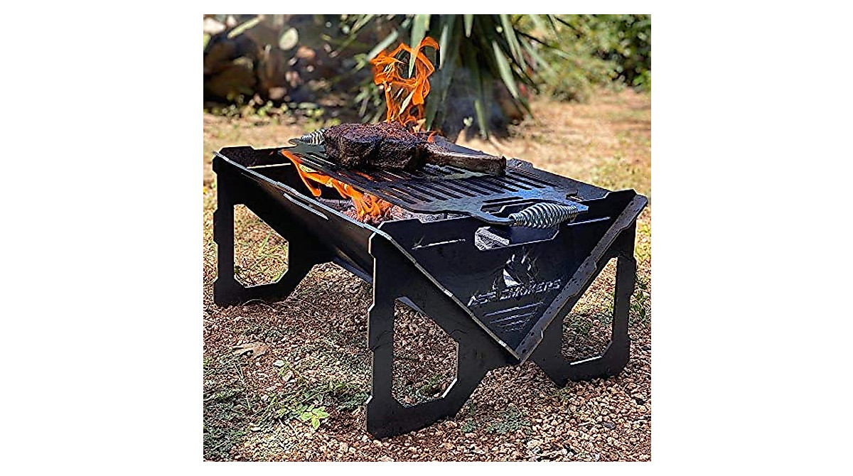 ASF All Seasons Feeders EZ Pack Portable Firepit & Grill