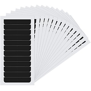Blulu 360 Pcs Hair Extension Tape Tabs Bulk Double Sided Strong Adhesive Hair Tape in Extension Replacement Wig Strip Waterproof Beauty Tool for Hair Lace Wigs Toupee Hairpiece Supply(Black)