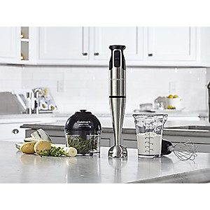 Cuisinart CSB-79 Smart Stick 2 Speed Hand Blender, Stainless Steel/Black
