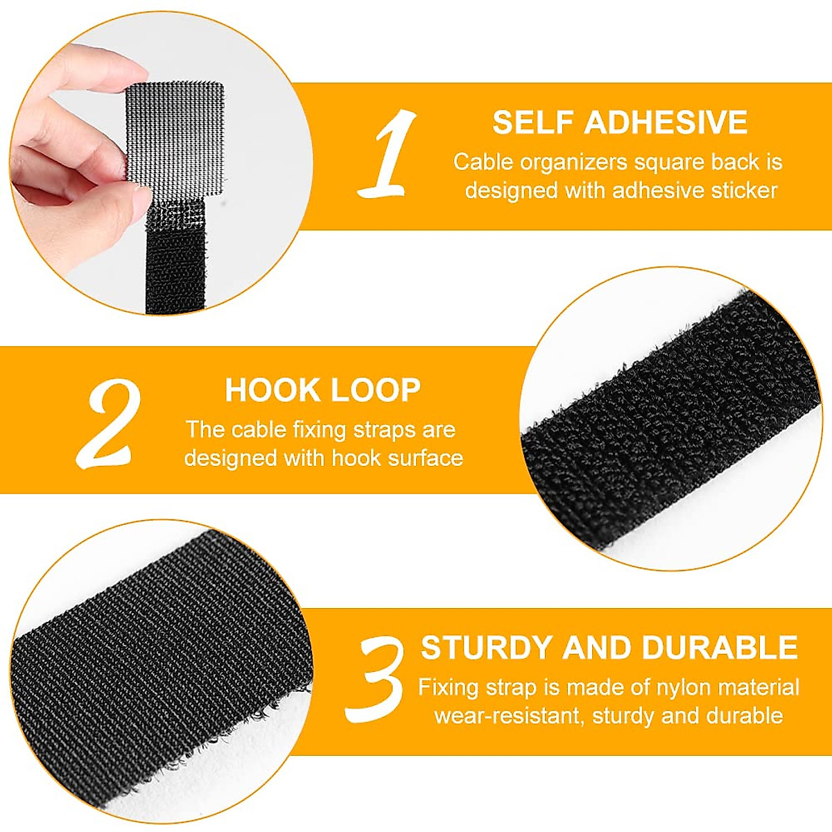 24 Pack Appliance Cord Organizer, Cable Organizer Cords, Small Kitchen Appliances, Neat Wraps, For Blender Air Fryer Coffee Maker