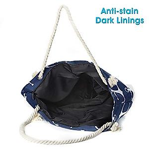 OZCHIN Beach Bag Large Beach Totes Bags for Women Beach Supplies Great Birthday Gifts for Women Mom