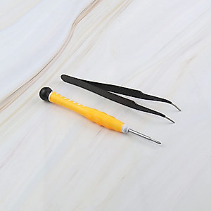Micro Traders Cross Screwdriver Set Opening Tools Repair Kits for DualSense 5 PS5 Controller with Cleaning Brush Prying Stick Prying Tool Open Shell Tool