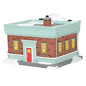 Department 56 Snow Village National Lampoon's Christmas Vaction Jelly of The Month Club Lit Building, 5.12 Inch, Multicolor