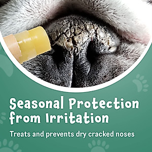 Evergreen Pet Supplies [3 Pack Dog Nose Balm for Soothing Relief from Dryness & Irritation – Snout Balm Provides Seasonal Protection – Nose Butter Dogs Relief Balm Made in USA - 0.15 oz Each