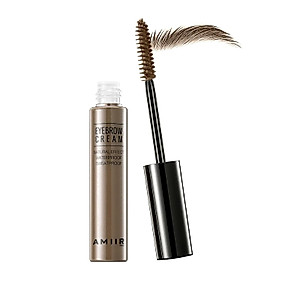 AMIIR Eyebrow Gel Mascara Tinted Volumizing Enhance Eye Brow Fill In Sparse Brush Tamp Waterproof Long-Lasting, Espresso, 1 Count